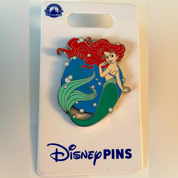 Disney | Accessories | Disney Ariel Swimming The Little Mermaid Pin New ...